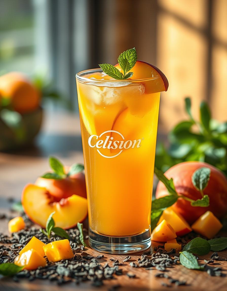 Celsius Peach Mango Green Tea – Benefits, Ingredients, and Flavor ...