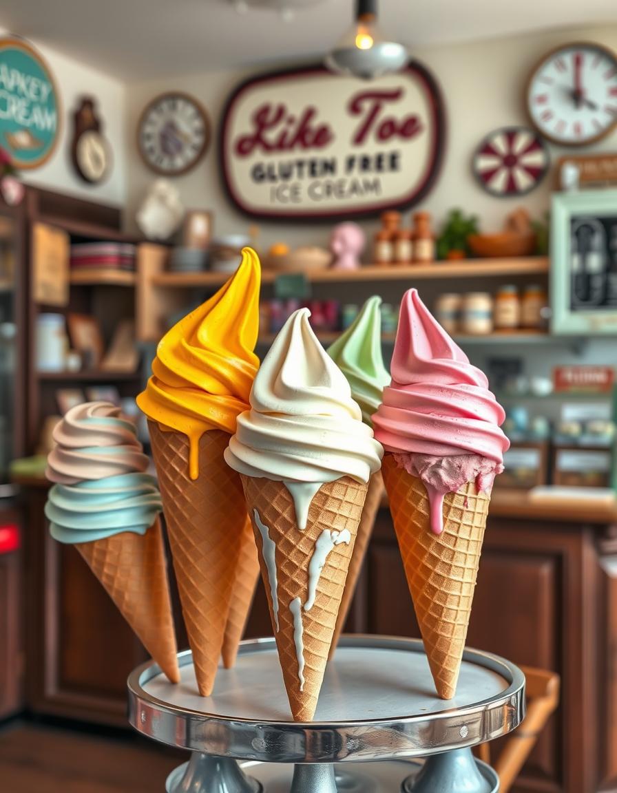 Gluten Free Ice Cream Cones Available in Stores and Safe to Eat - No ...