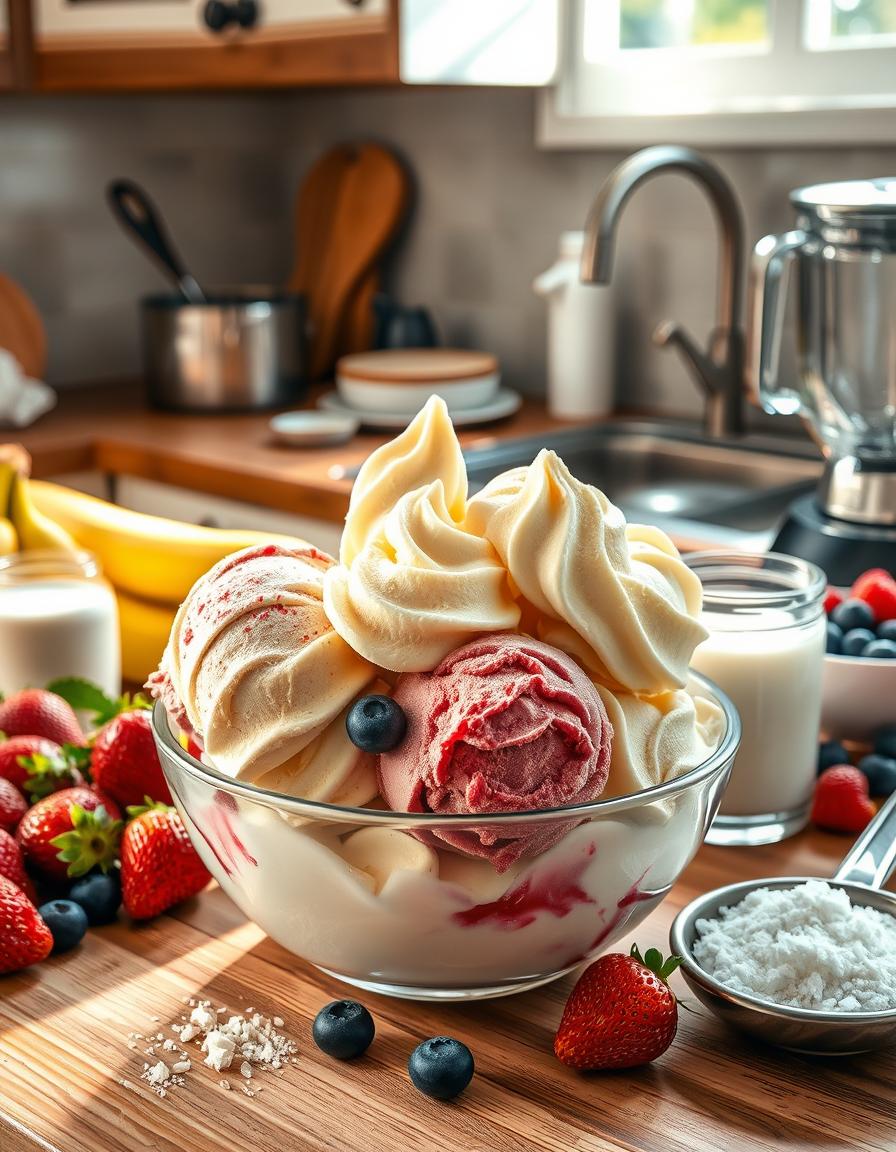 How to Make Sugar Free Ice Cream at Home Without an Ice Cream Maker ...